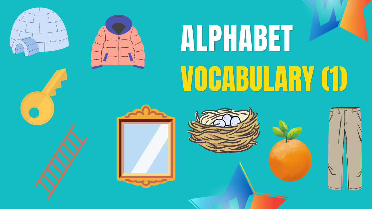 Alphabet Vocabulary (1) - ENGLISH4ALL